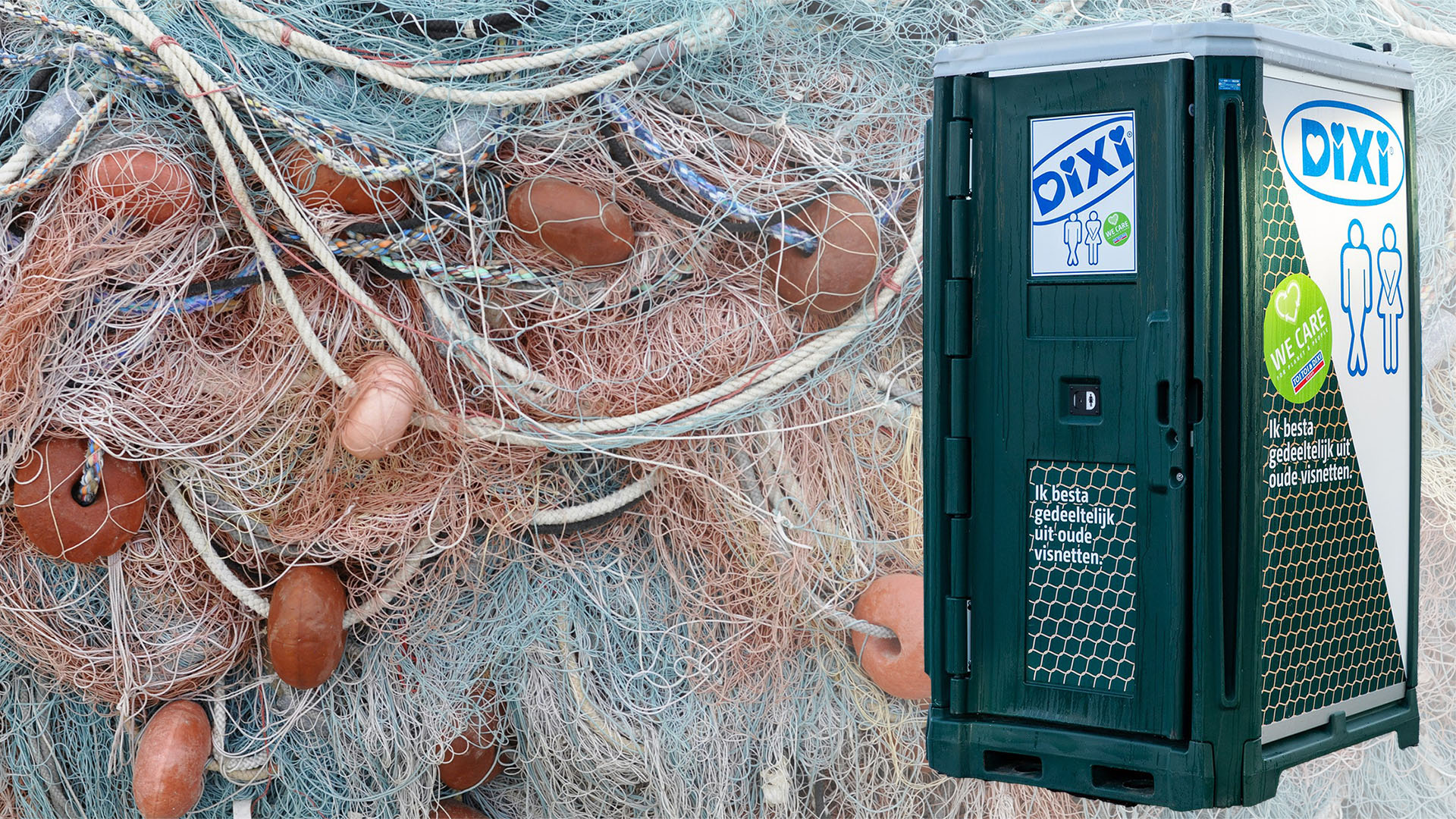 Sustainable Reuse of Old Fishing Nets | Design8 bv